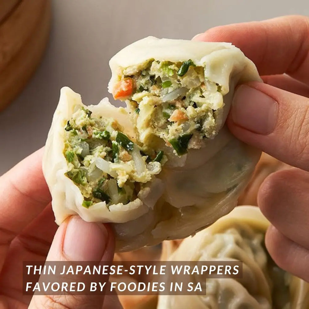 Dumpling Wrappers | Gyoza Skins | Wonton Sheets (Frozen: Halal, Vegan ...